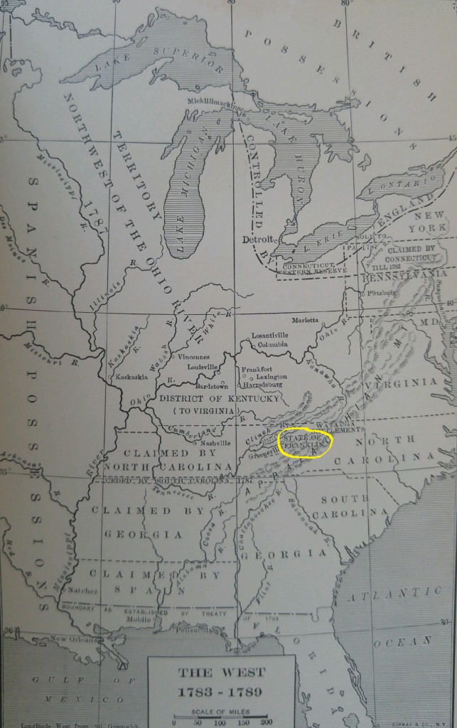 Today in History: August 23, 1784, The State of Franklin | The Sheridan ...